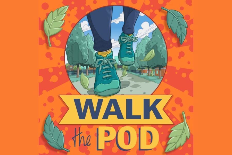 trundl links up with lunchtime walking podcast Walk the Pod - trundl